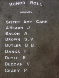 Sister Amy Sarah CANN, 1882-1944 | Great War Nurses from the Hunter